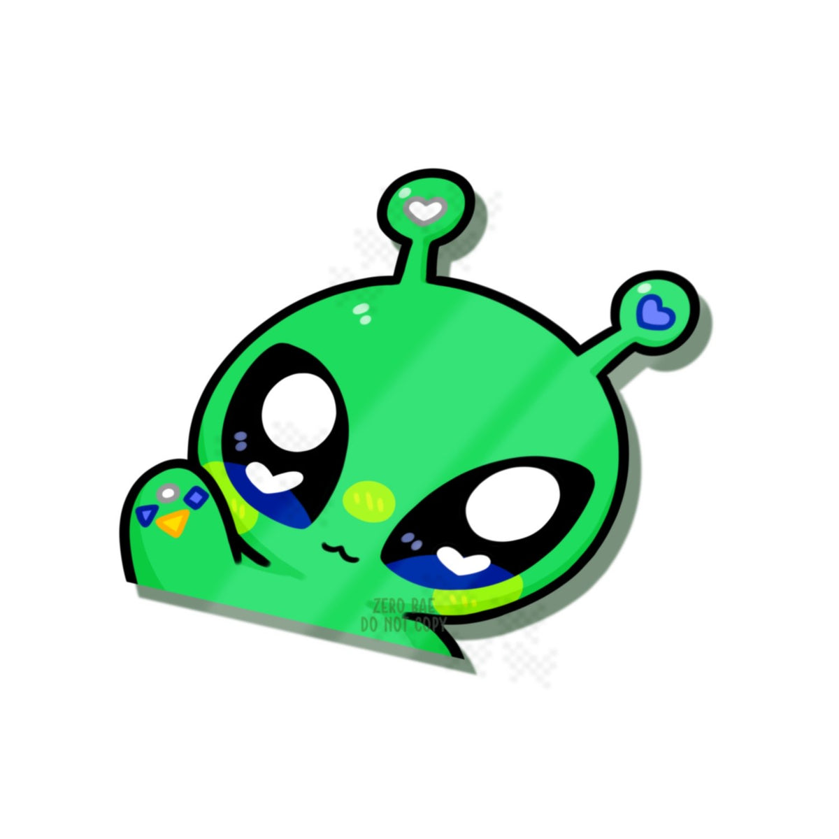 Aftonsparv Ikea Alien Peeker – ZeroBae