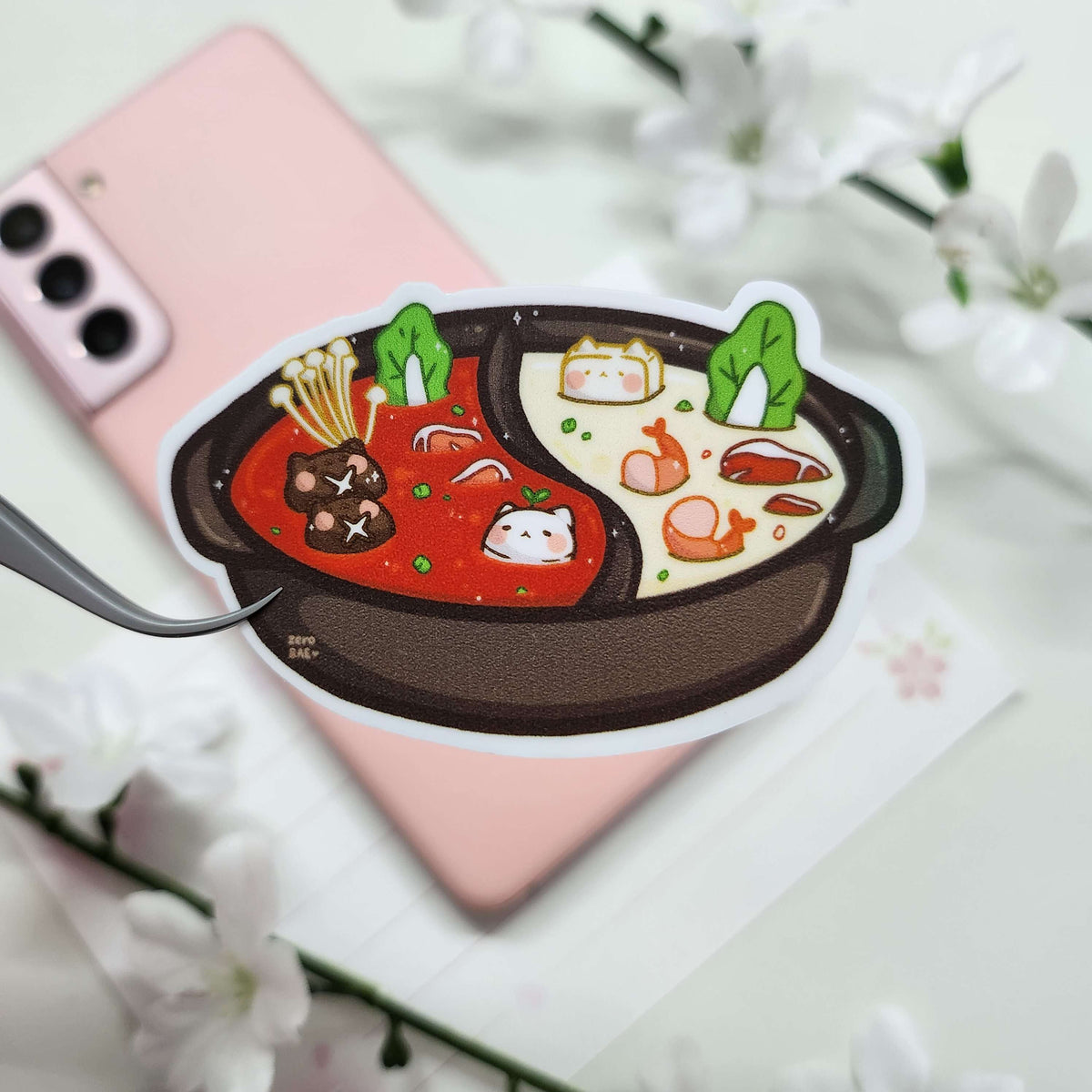Hotpot Mini Sticker – ZeroBae